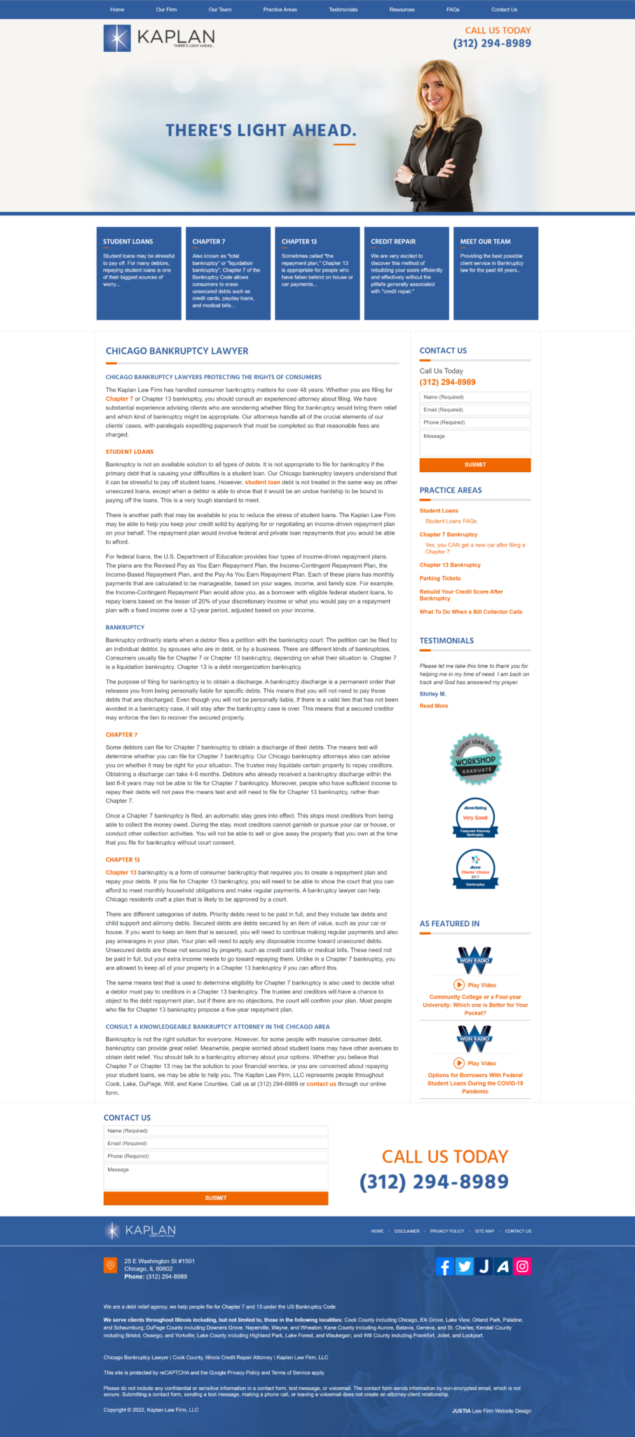 Kaplan Law Firm - Fortress Case Study